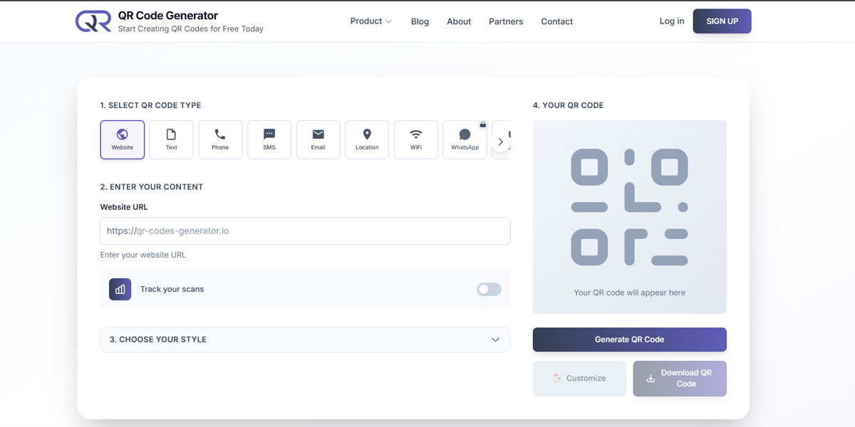 Gratis QR kode generator – Lav koder online | QR-Kode